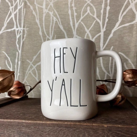 Rae Dunn | Dining | Rae Dunn Farmhouse Home Decor Ceramic Hey Yall ...